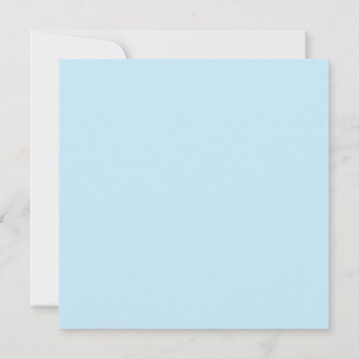 Cute Blue Bear Baby Shower Invitation | Zazzle