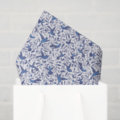 Cute Blue Birds Pattern Tissue Paper | Zazzle