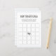 Cute blue elephant Baby shower Bingo game | Zazzle