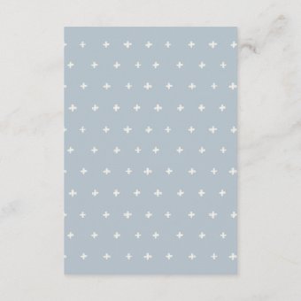Cute Blue Star Mobile Advice for Mum Baby Shower Enclosure Card | Zazzle