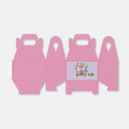 Cute Boba Tea Birthday Party Favor Box | Zazzle