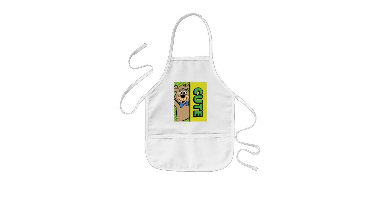 Cute Boo-Boo Bear Kids' Apron | Zazzle