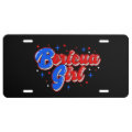 Cute Boricua Girl Puerto Rico Backpack License Plate | Zazzle