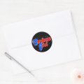 Cute Boricua Girl Puerto Rico Glitter Sticker | Zazzle