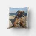 Cute Boxer Dog Pillow | Zazzle
