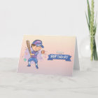 Happy Birthday baseball bat greeting card | Zazzle.com