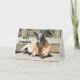 Cute Brown Goat Sleeping Photo Sympathy Card | Zazzle