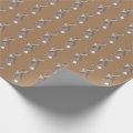 Cute Brown Rabbit Bunny Natural Baby Animal Kraft Wrapping Paper | Zazzle