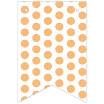 Cute Bubble Tea Boba Party Polka Dot Bunting Flags | Zazzle