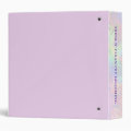 Cute Bubbles Dog Paw Holograph Grooming Service 3 Ring Binder | Zazzle