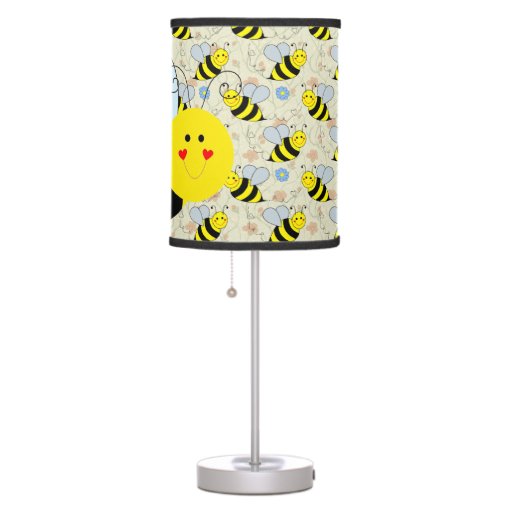 Cute Bumble Bee Table Lamp | Zazzle