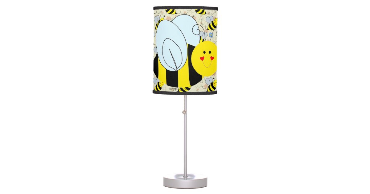 Cute Bumble Bee Table Lamp | Zazzle
