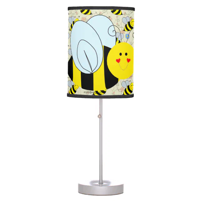 Cute Bumble Bee Table Lamp | Zazzle