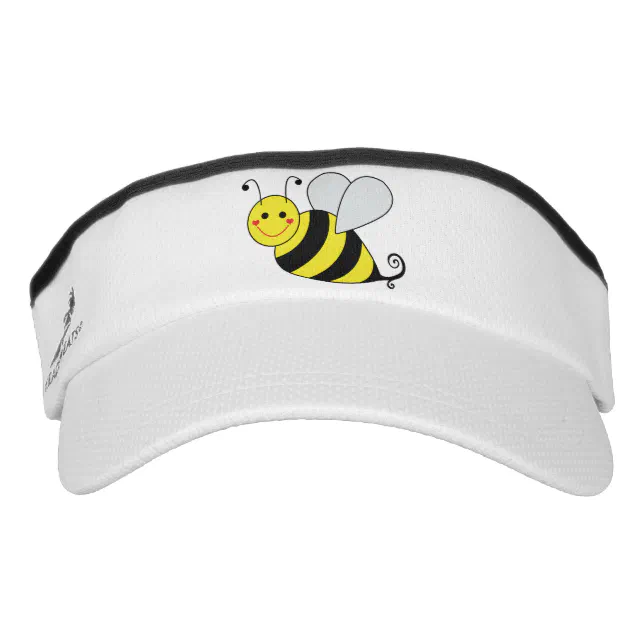 Cute Bumble Bees Visor | Zazzle