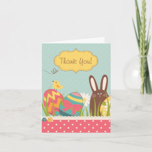 Easter Egg Thank You Cards | Zazzle