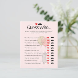 Cute bunny baby shower games | Zazzle