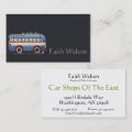 Cute Bus Tour Bus Business Card | Zazzle