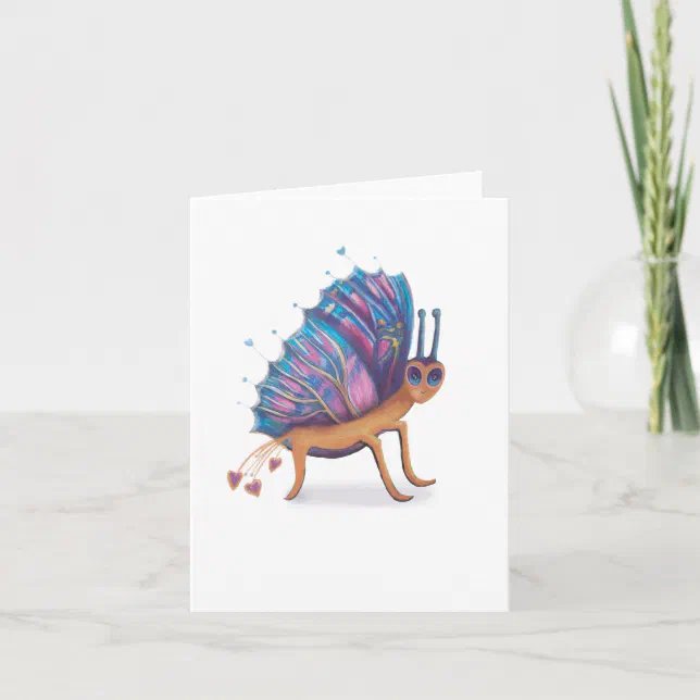 cute butterfly holiday card | Zazzle