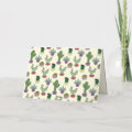 Cute Cactus Succulent Potted Plants Happy Birthday Card | Zazzle