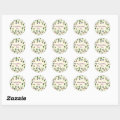 Cute Cactus Succulent Potted Plants Happy Birthday Classic Round ...