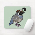 Cute California Quail Mouse Pad | Zazzle
