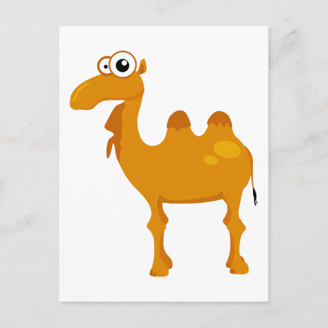 Cute camel postcard | Zazzle