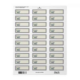 Cute Camping RV "This is How We Roll" Personalized Label | Zazzle