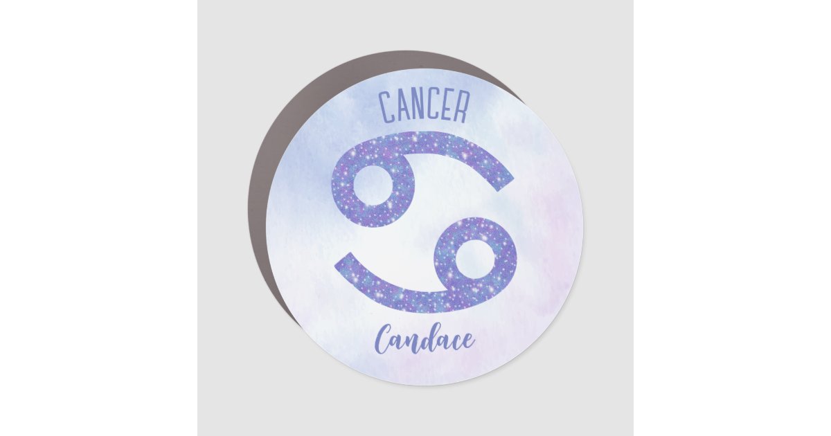 Cute Cancer Astrology Sign Personalized | Zazzle