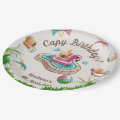 Cute Capybara Pool Party Paper Plates | Zazzle