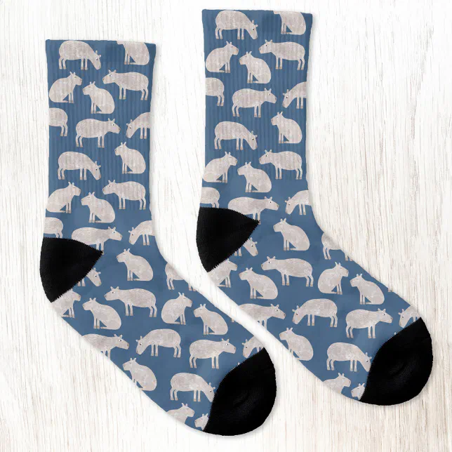 Cute Capybara Socks | Zazzle