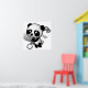 Cute Cartoon Baby Panda Bear Golfing Poster | Zazzle