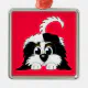 Cute Cartoon Cavachon Metal Ornament | Zazzle