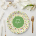 Cute Cartoon Chicken Illustration Paper Plates | Zazzle
