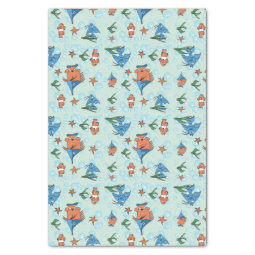 Cute Cartoon Fish Tissue Paper | Zazzle