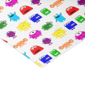 Cute Cartoon Monsters Tissue Paper | Zazzle