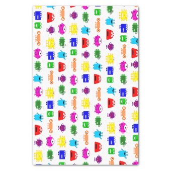 Cute Cartoon Monsters Tissue Paper | Zazzle