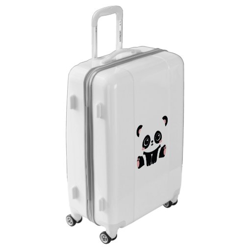 Cute cartoon panda luggage | Zazzle