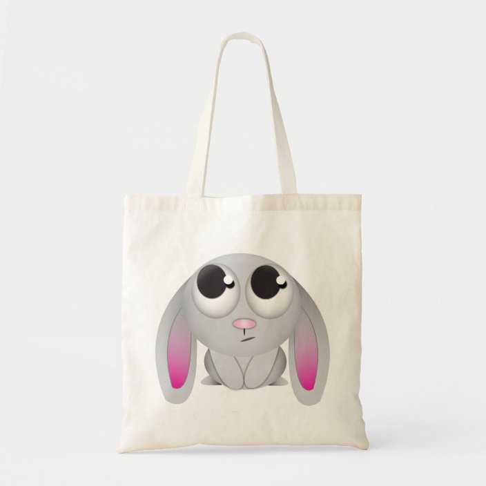 Cute Cartoon Rabbit Tote Bag | Zazzle.com
