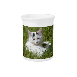 Cute Cat Pitchers, Cute Cat Drink Pitchers