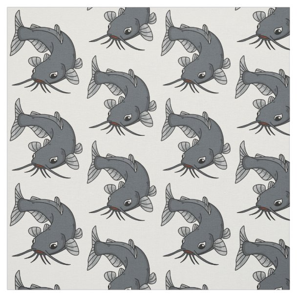 Catfish Fabric | Zazzle