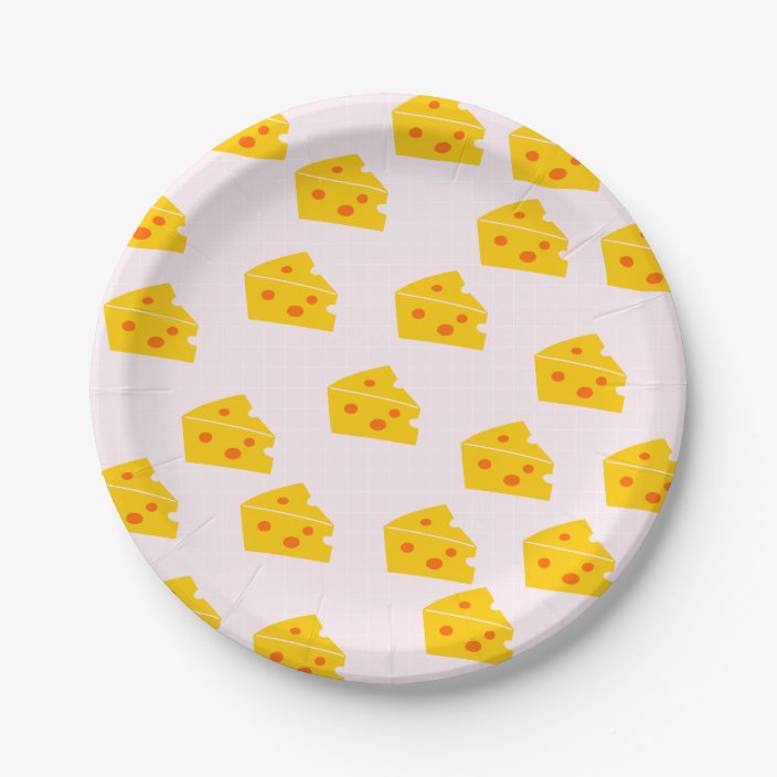 Cute Cheese Paper Plates | Zazzle.com