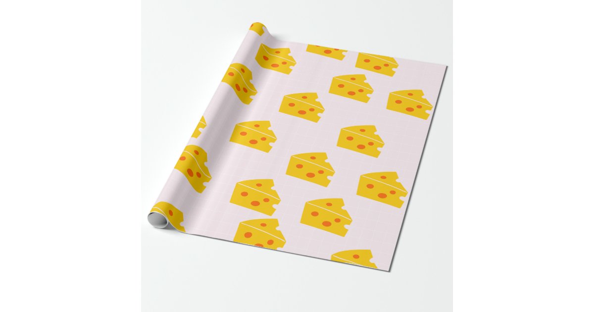 Cute Cheese Wrapping Paper | Zazzle