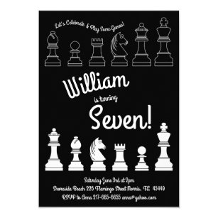 Chess Invitations | Zazzle