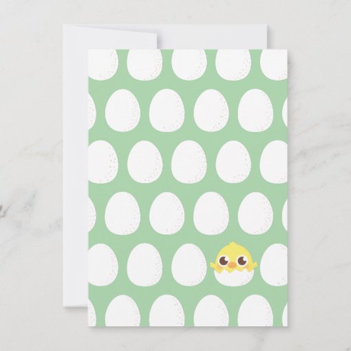 Cute Chick About to Hatch Baby Shower Invitations | Zazzle