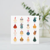 Cute Chicken Card | Zazzle