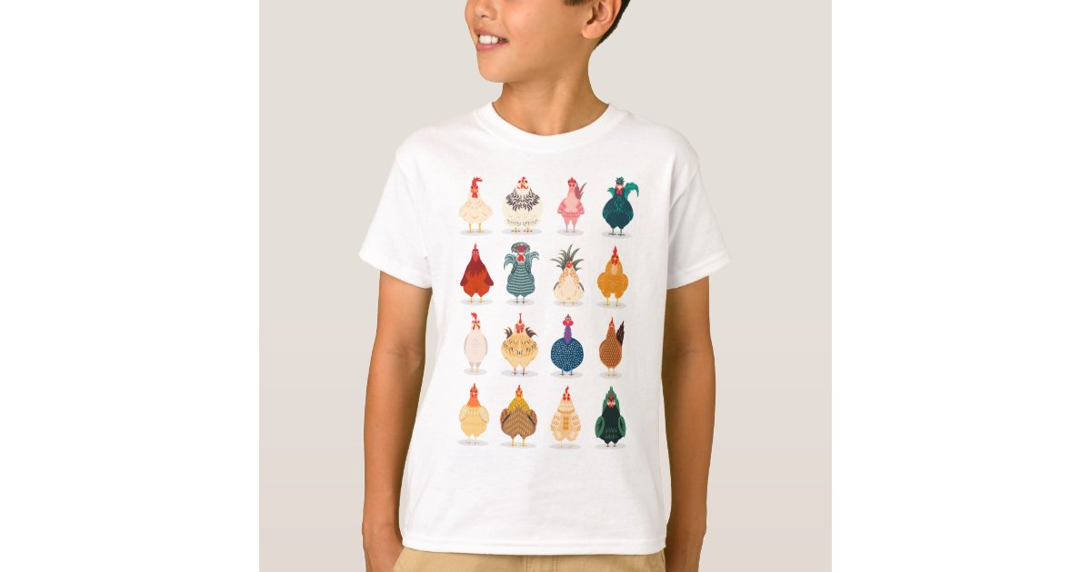 Cute Chicken T-Shirt | Zazzle