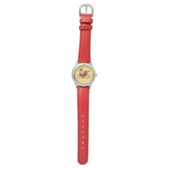 Cute Chickens kids' watches | Zazzle