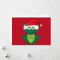 Cute Christmas Frog Holiday Card | Zazzle