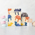 Cute Colorful Cartoon Camels Pattern Wrapping Paper | Zazzle