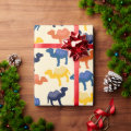 Cute Colorful Cartoon Camels Pattern Wrapping Paper | Zazzle